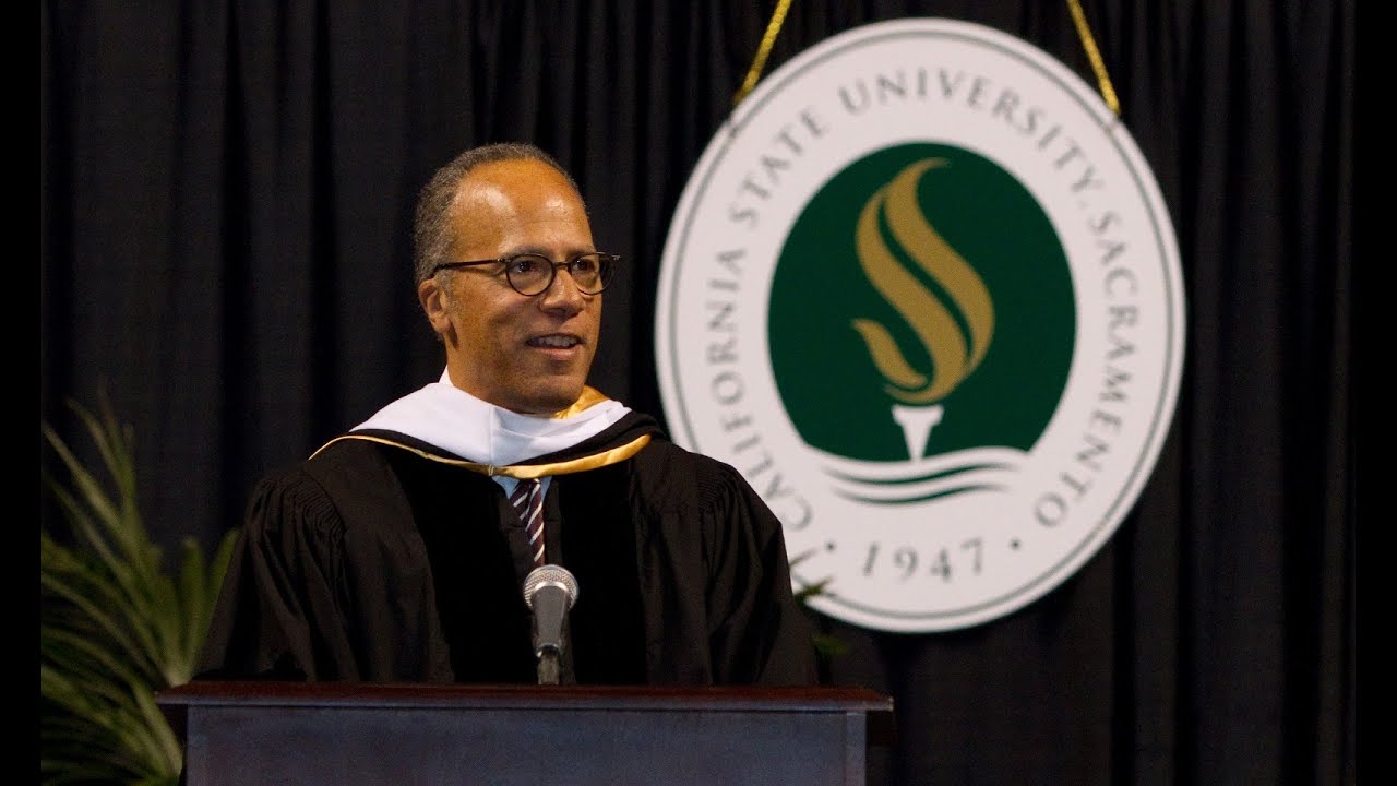 Lester Holt - Spring Commencement 2015