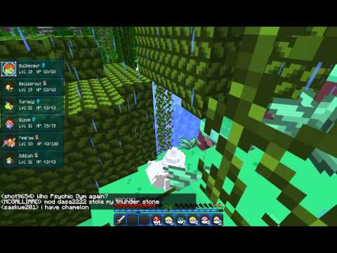 PixelMon Evolving A Bulbasaur!