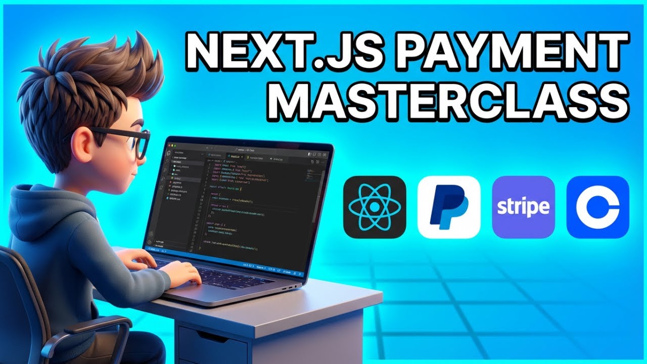 Build a Next.js Paypal,Stripe,Razorpay & Coinbase Payment Gateway Integration Project in Browser