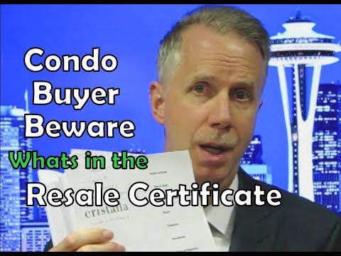 Buyer Beware. What you can find in the Condo Resale Certificate