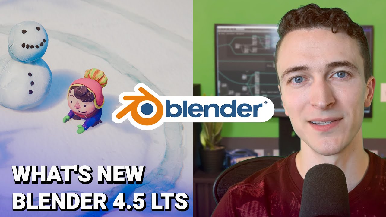 Blender 4.5 LTS Overview: Exciting New Features & Major Improvements For 3D Artists