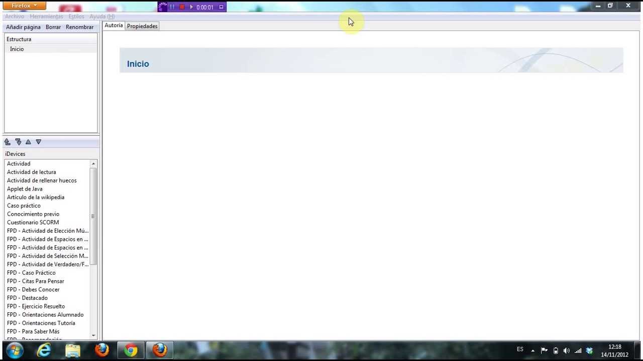 Tutorial básico sobre eXe Learning