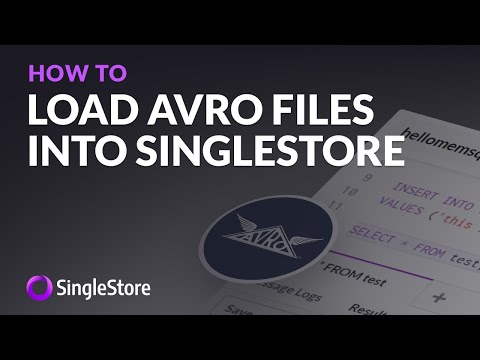 GitHub - singlestore-labs/singlestore-avro-sample