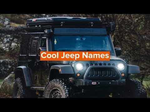 Jeep Names That Are Cool, Cute Or Funny