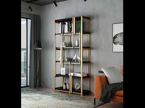 Nordic style metal bookshelf,follow us to customize your design and dimension.