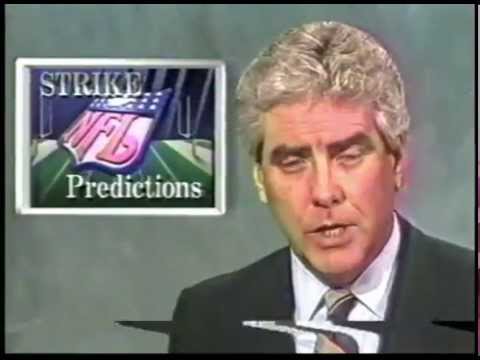 1987 NFL Strike New Orleans Saints TV News