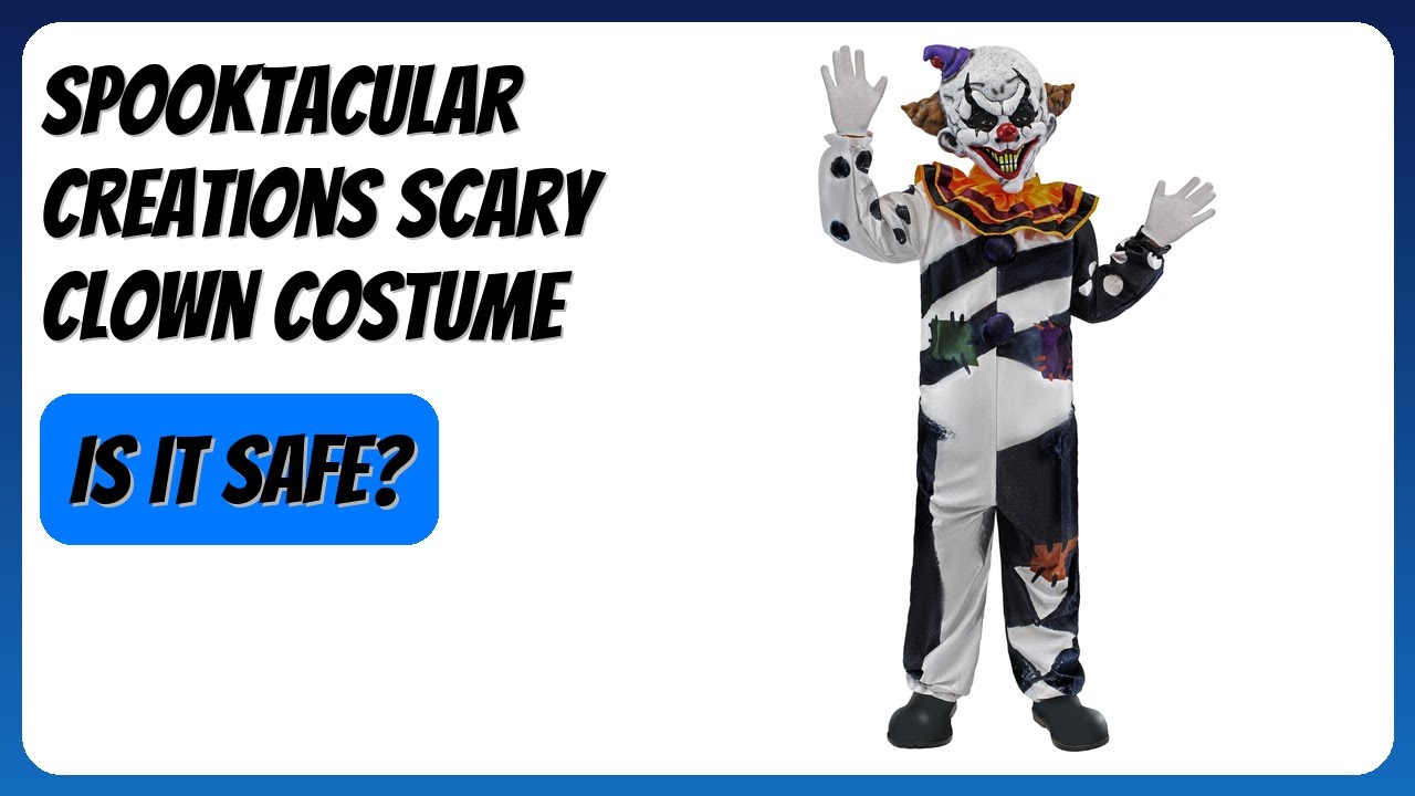 REVIEW (2026): Spooktacular Creations Scary Clown Costume. Features