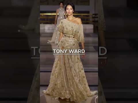 When designer loves women #tonyward #fashion #runway #couture #model #fashionshow #hautecouture