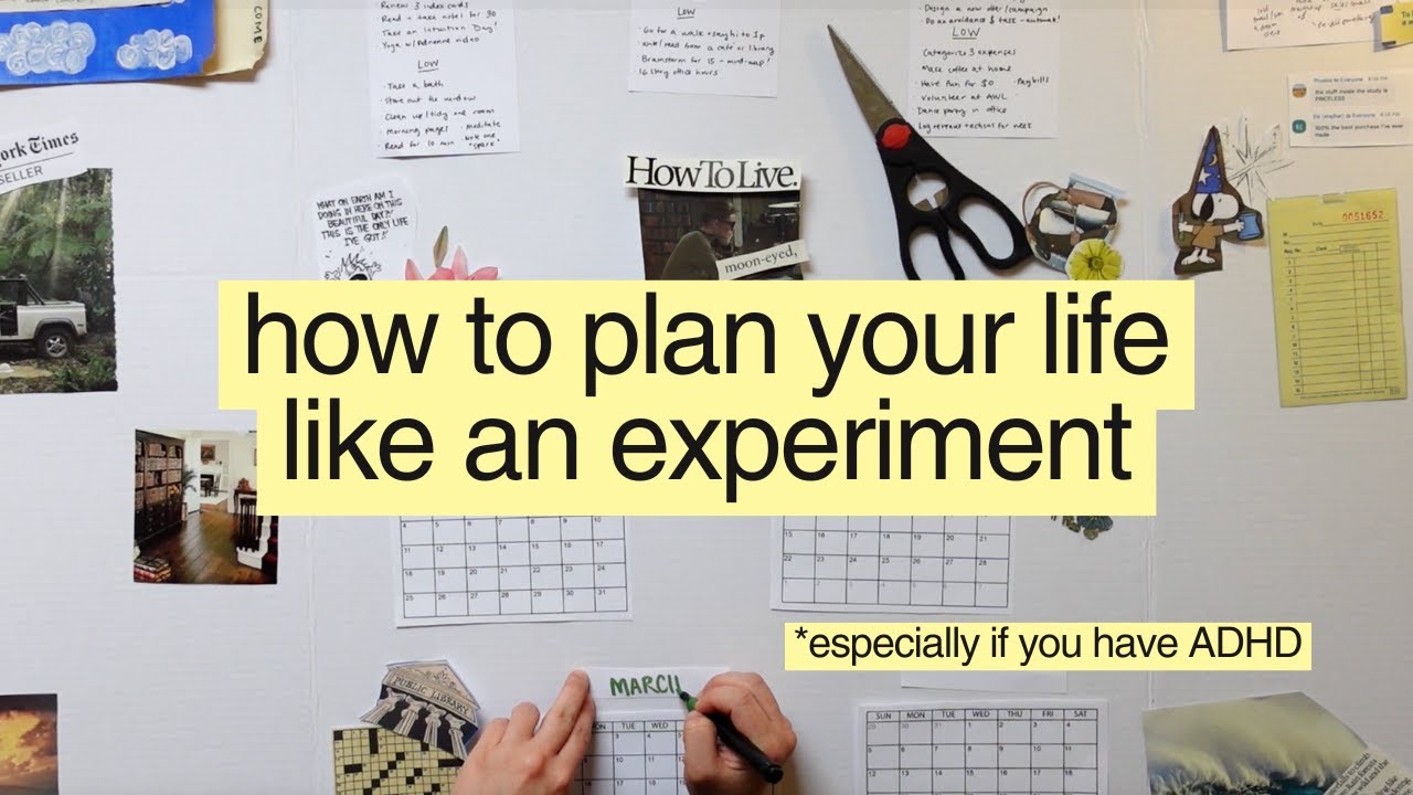 Why I plan my life on a science fair board (and you should, too!)