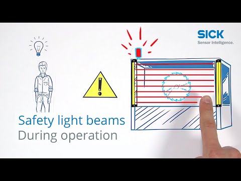 Tutorial Safety light beam basics (7/8): During operation