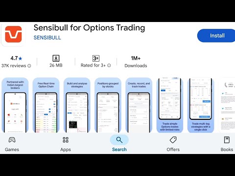 How To Install Sensibull For Optons Trading App's | How To Download Sensibull For Optons Trading App