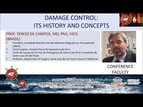 16. Damage Control Surgery : Its History And Concepts Tercio De Campos Brazil