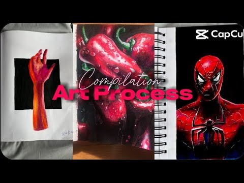 Tiktok Art Process Compilation
