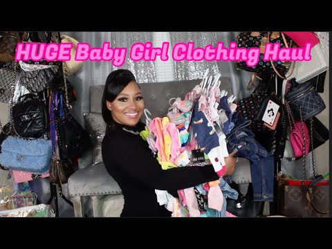 Huge Baby Girl Clothing Haul