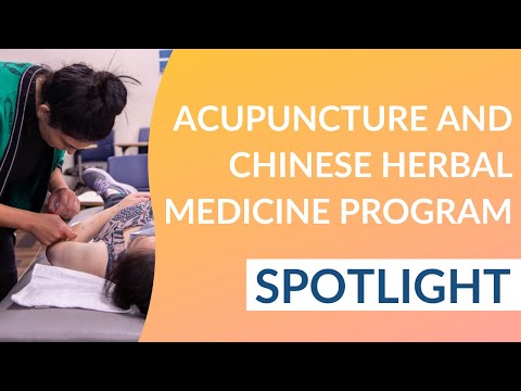 Doctor of Acupuncture and Chinese Herbal Medicine Program Spotlight