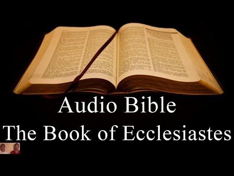 The Book of Ecclesiastes - NIV Audio Holy Bible - High Quality and Best Speed - Book 21