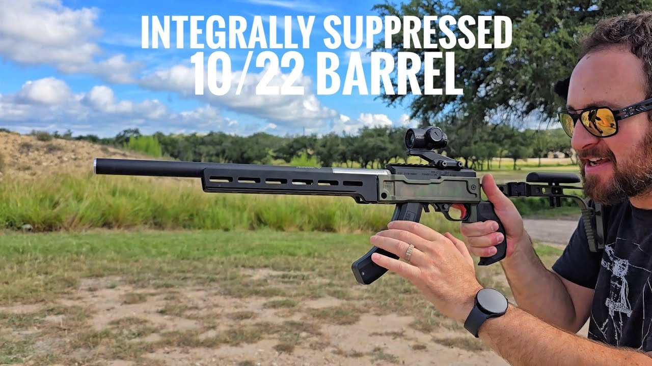 Vanquish 22 Integrally Suppressed 10/22 Barrel Range Review
