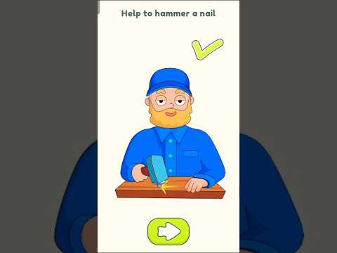 DOP 2 - LV 174 - Help to hammer a nail #trending #dop2 #game #gameplay #puzzle #viralvideo #ytshorts