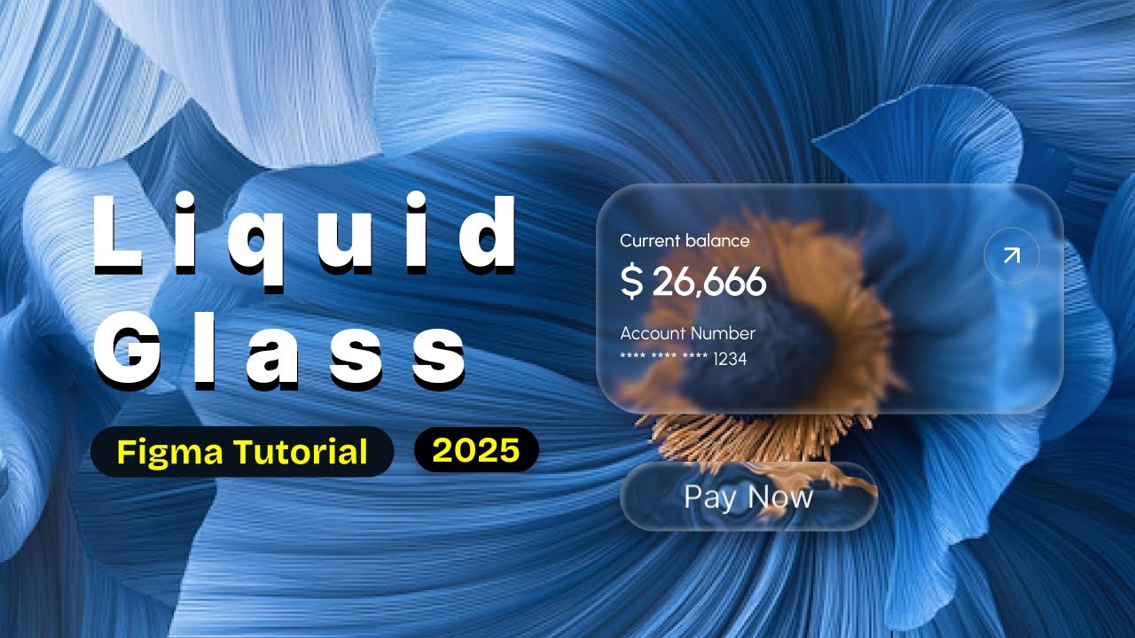 Apple Liquid Glass Effect in Figma | Full tutorial