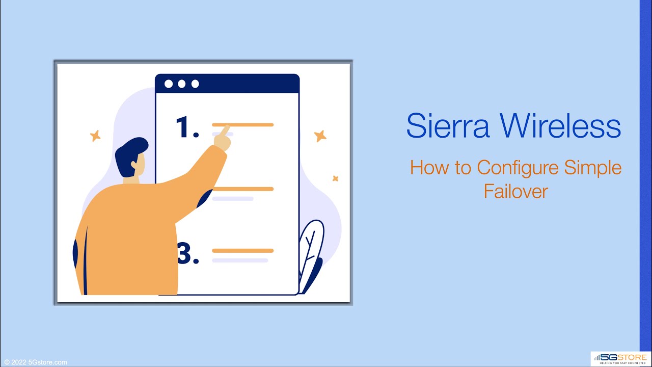 Sierra Wireless Failover - How to Configure