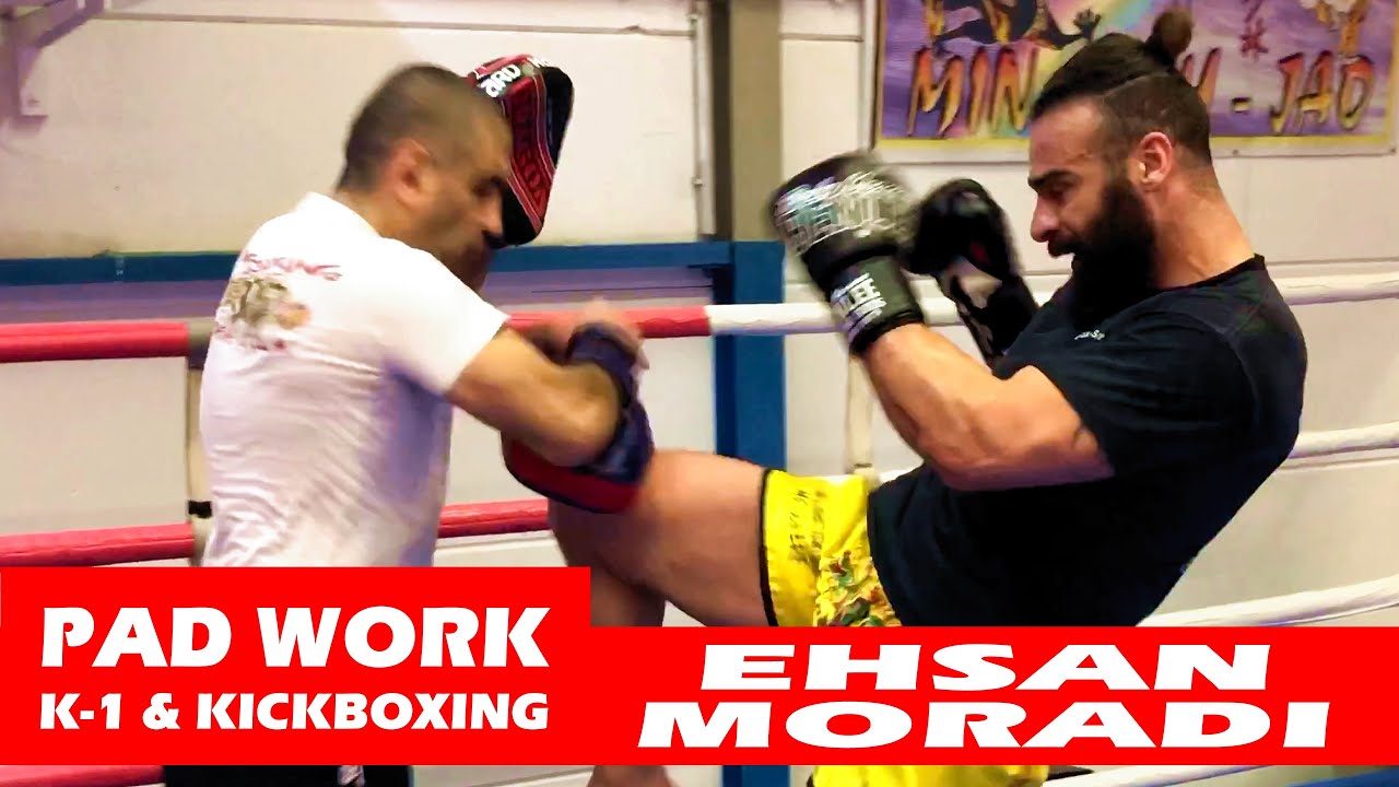 Ehsan Moradi K-1 Pad Work with Sifu Nihat Atamtürk