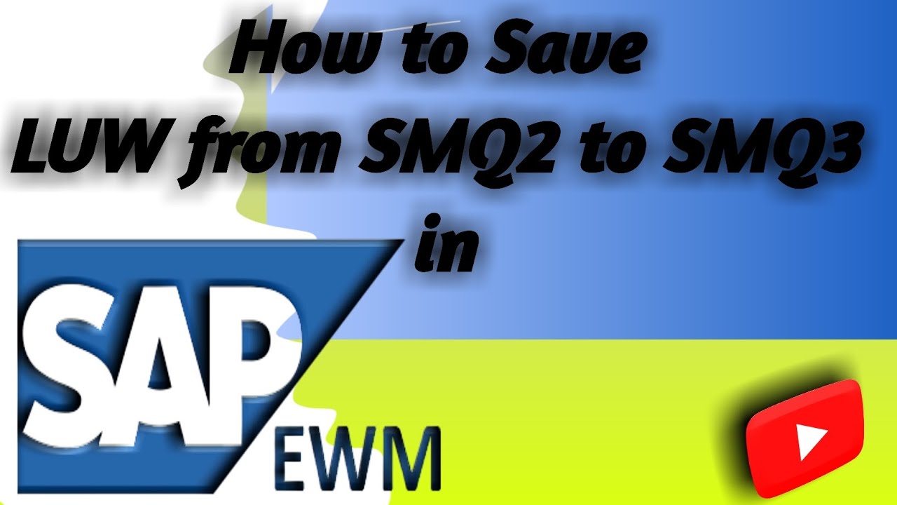 how to save smq2 queue in sap