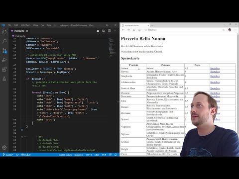 Webdatenbankprojekt #03 - Speisekarte Pizzeria Bella Nonna