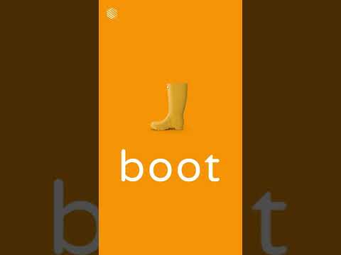 Learn English with Dopalearn™ | Pop up Training System™ | Spelling 4 Letter Words | Spell "boot"
