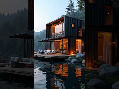 Living in a Dream! Stunning Lakefront Container House