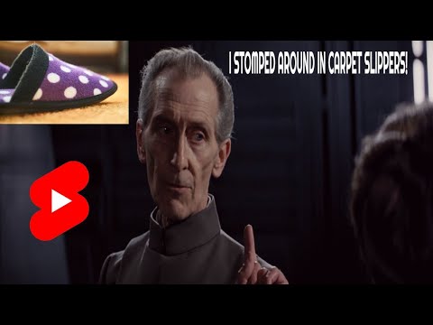 Peter Cushing Wore Carpet Slippers While Playing Grand Moff Tarkin in STAR WARS #Shorts