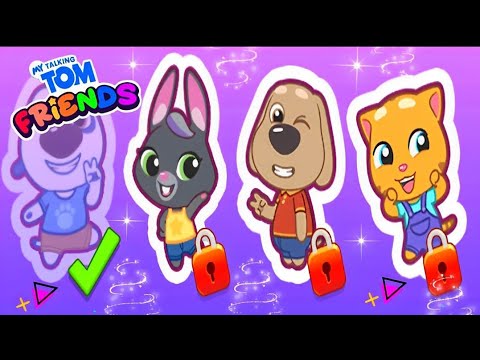 🌈🌺💥🌼🎉All Friends Entered in Home🎉🌼💥My Talking Tom Friends Gameplay APK Mod Walkthrough Game💥🌼🎉🌺🌈