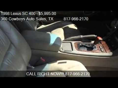1998 Lexus SC 400 LUXURY S - for sale in Arlington, TX 76011