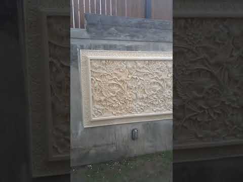 panil cetak tempel bali relief