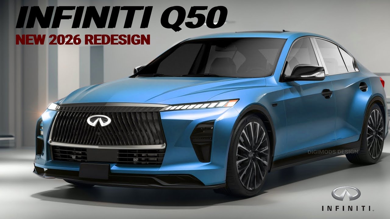 New Infiniti Q50 Virtually Revived for 2026 Model Year As Brand's ...