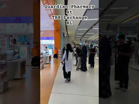 Guardian #pharmacy Exchange TRX mall Kuala Lumpur