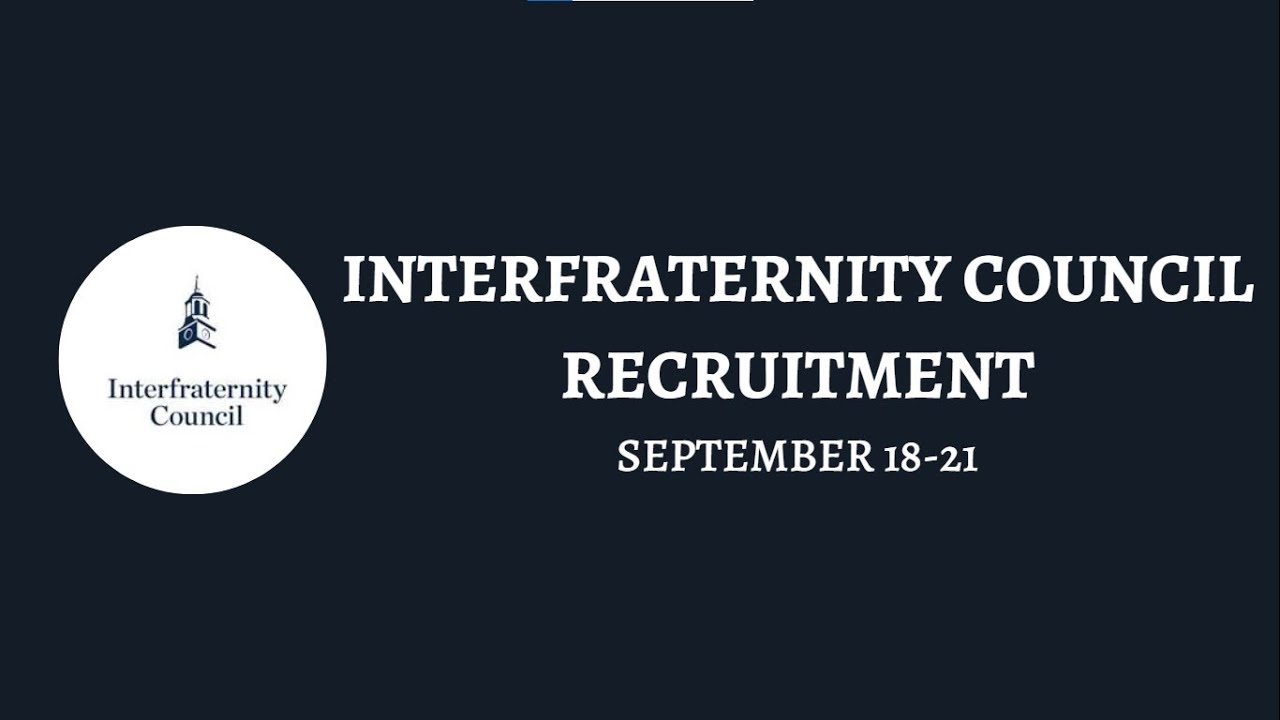 IFC Recruitment: Parent 101