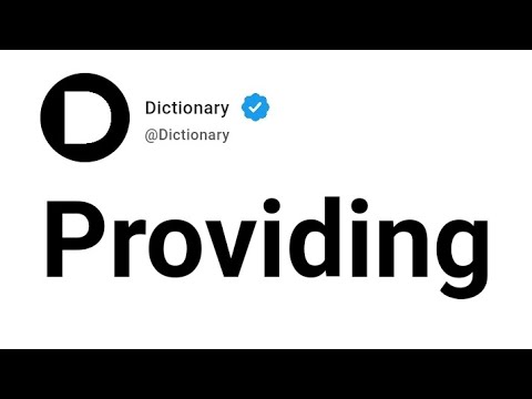 Providing Meaning In English