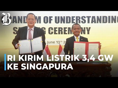 RI Siap Ekspor Listrik Hijau ke Singapura, Potensi Devisa Miliaran Dolar!