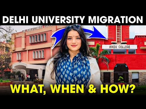 How to get Inter-college Migration in Delhi University