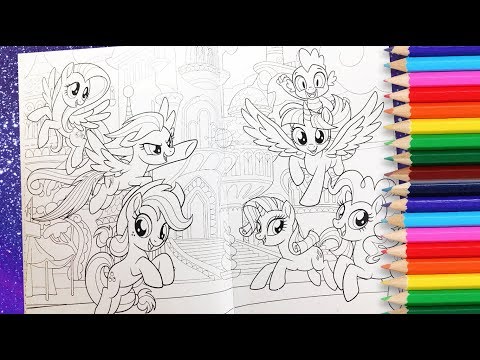 My little pony movie coloring book / MLP coloring for kids – Art ...
