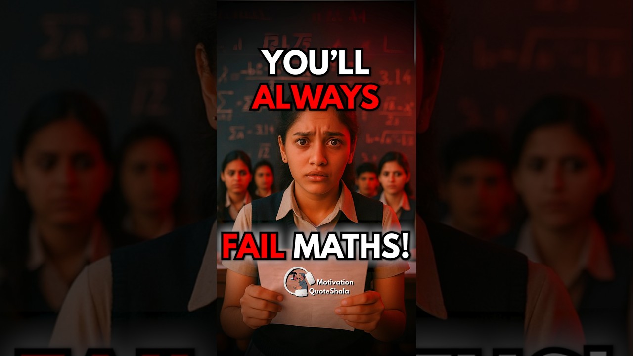 1 MISTAKE! 😭 90% Students FAIL in MATHS! ❌ #studytips