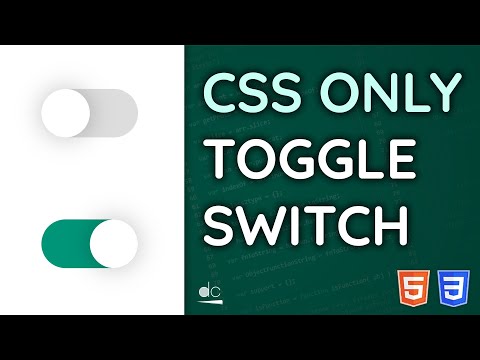 Learn Creating a CSS Only Toggle Switch Custom Checkbox Tutorial - Mind Luster