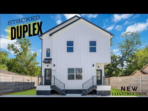 Touring Our Completed Stacked Duplex Build | Houston, TX