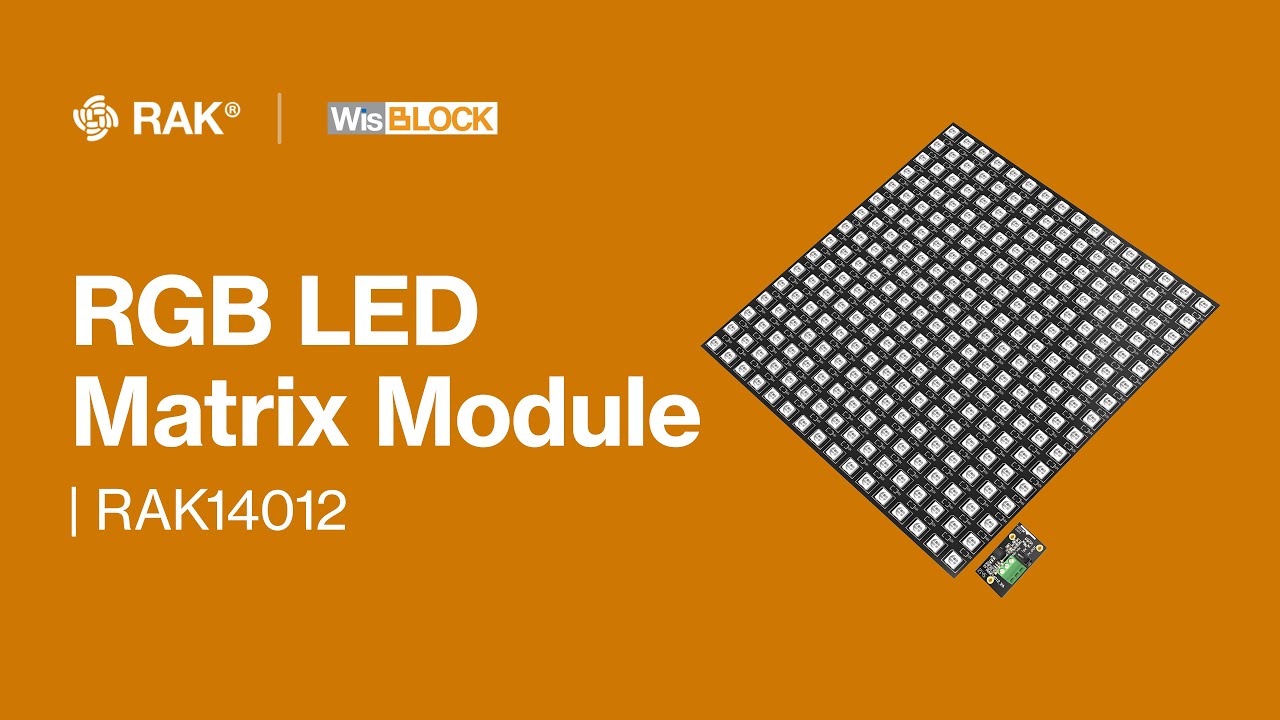 RGB LED Matrix Module | RAK14012
