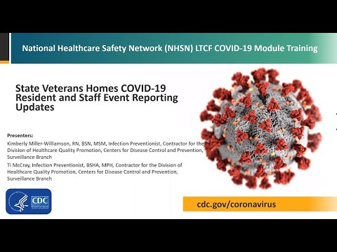 NHSN State Veterans Homes COVID-19 Resident and Staff Event Reporting Updates