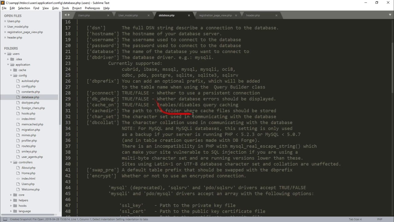 Inserting, Updating, & Deleting Database Data in CodeIgniter