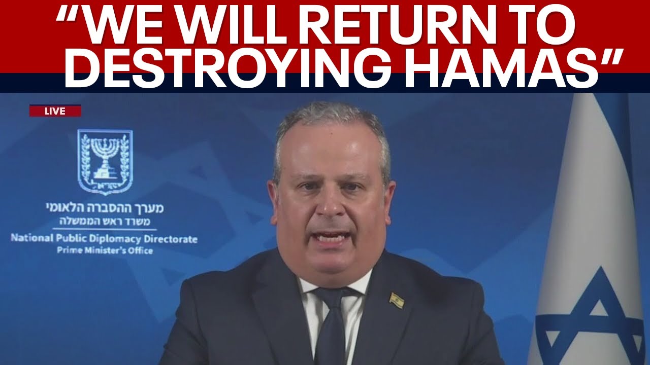 Israel-Hamas ceasefire deal: 'If hostages aren't released, we will destroy Hamas' | LiveNOW from FOX