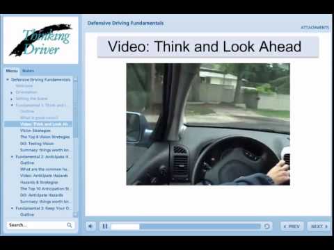 Defensive Driving Fundamentals Online Training