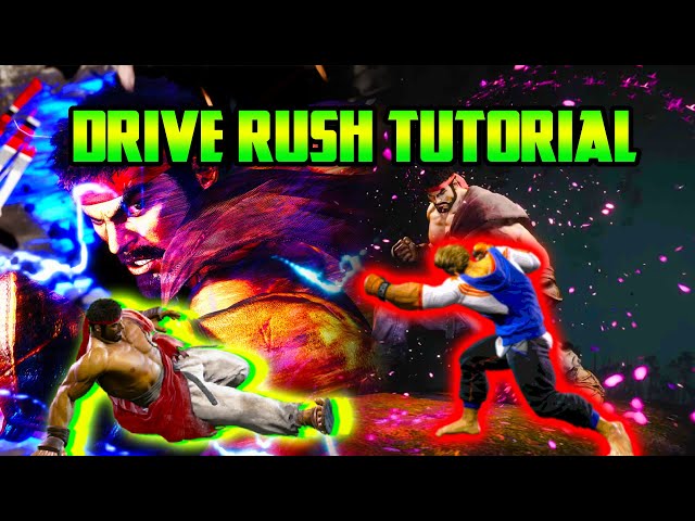 The best ways to use Drive Rush in Street Fighter 6