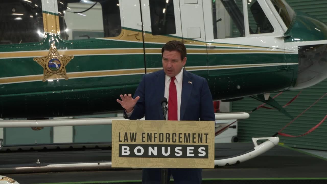 Governor DeSantis Announces Law Enforcement Recruitment Milestone